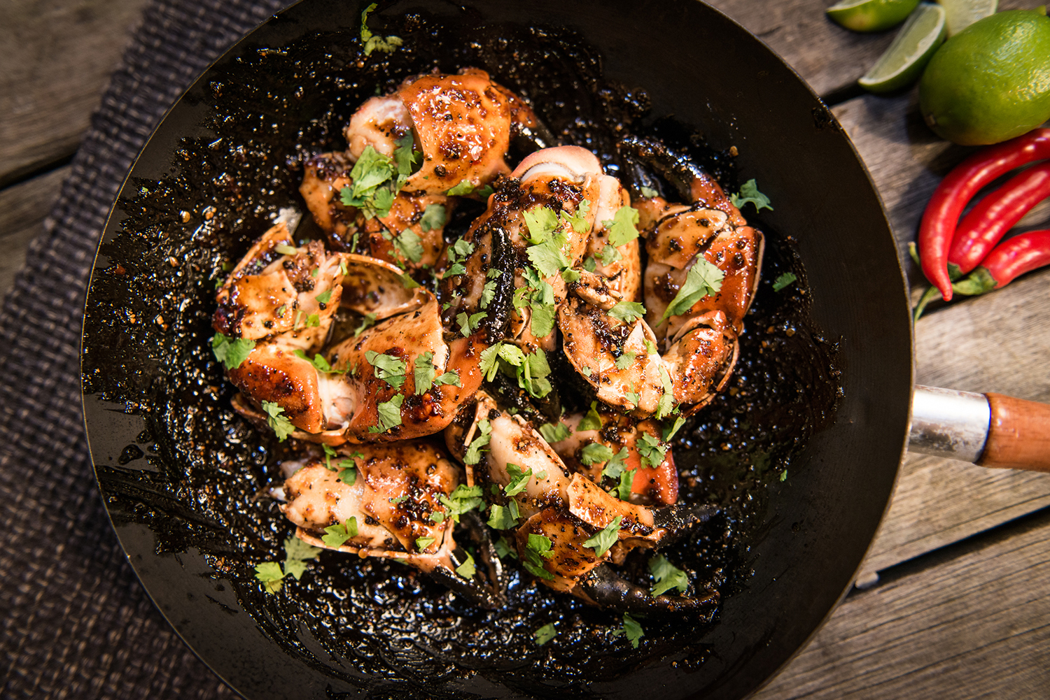 Pepperkrabbe | Oppskrifter | Krabbe.no