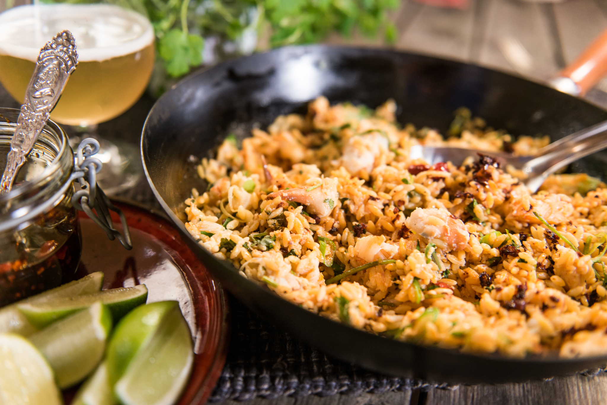 Risoni med chiliolje | Oppskrifter | Krabbe.no